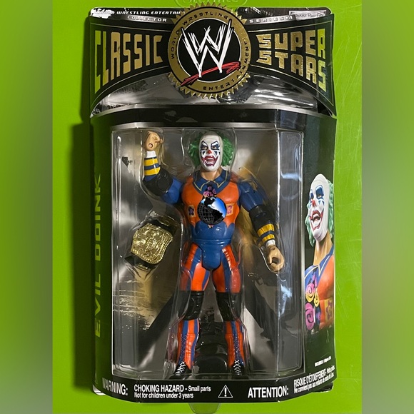 WWE | Toys | Wwe Jakks Classic Superstars Collector Series 9 Evil Doink ...